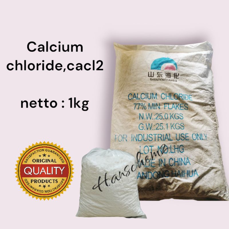 Jual CALSIUM CHLORIDE FLAKE/CACL2 @1kg | Shopee Indonesia