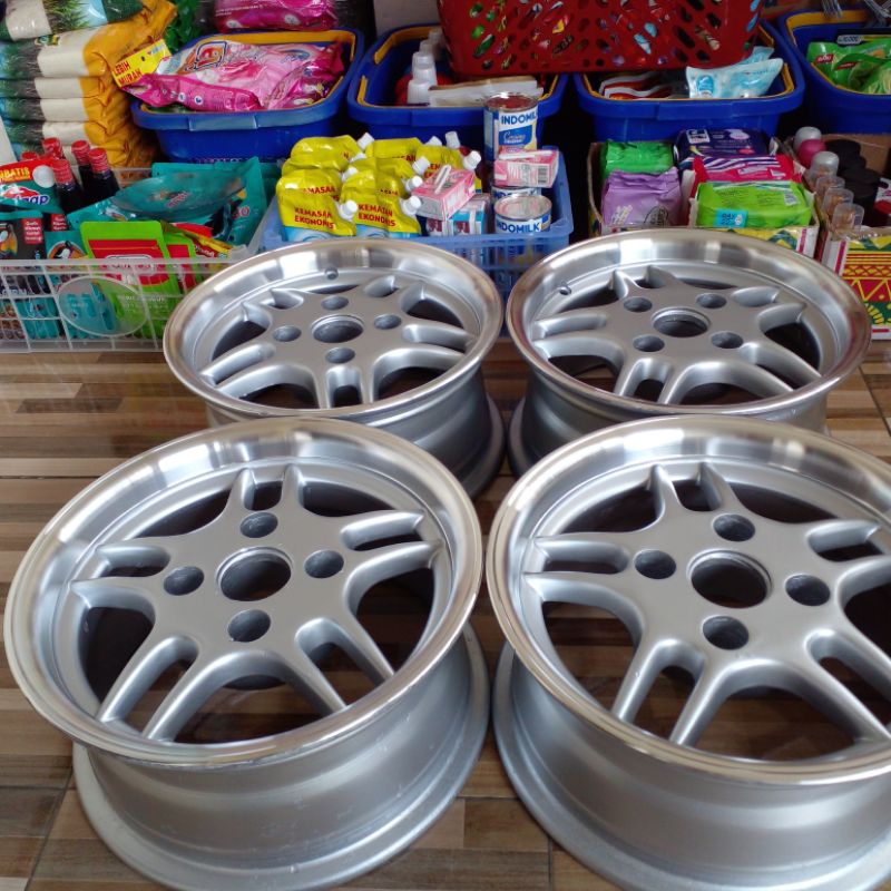 Jual velg r13 zebra/espas | Shopee Indonesia