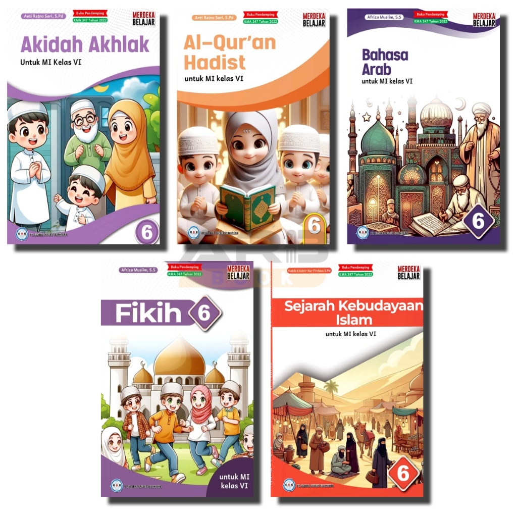 Jual BUKU MI KURIKULUM MERDEKA KELAS 6 SD / MI | Shopee Indonesia