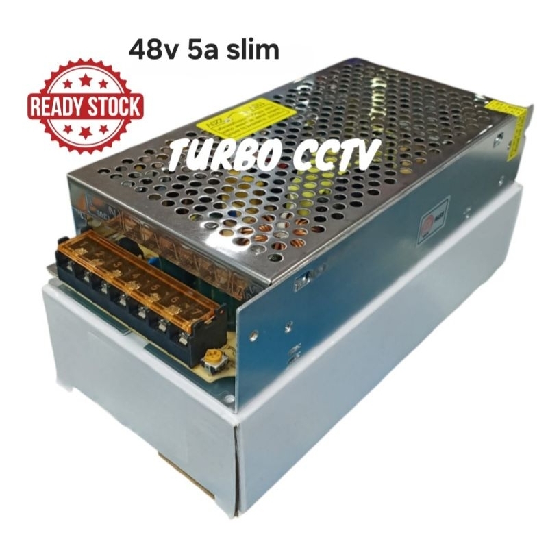 Jual switching power supply PSU 48v 5A trafo travo 48 volt 5 ampere PLC ...