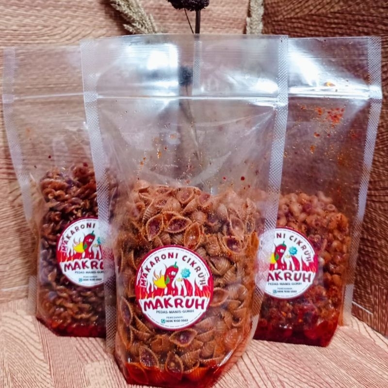 Jual Puri Rasa Snack (Makruh - Makroni Cikruh) Nikmat Pedas Gila ...