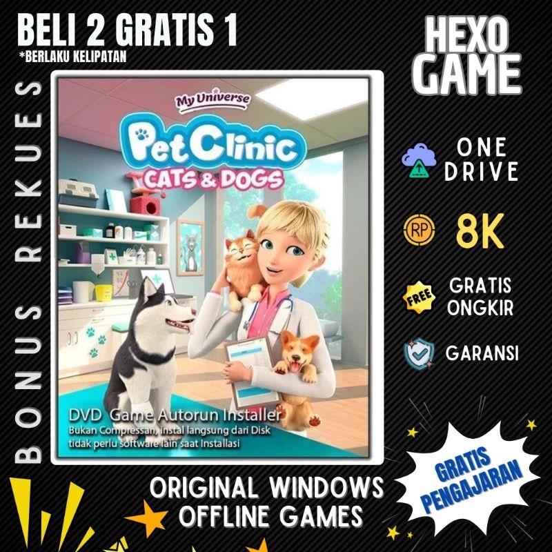 Jual My Universe Pet Clinic : Cats and Dogs - PC Game Sim - LINK ...