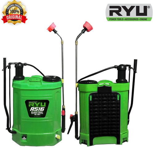 Jual RYU Alat Semprot Pertanian Electric Battery Sprayer 2 in 1 (16 L ...