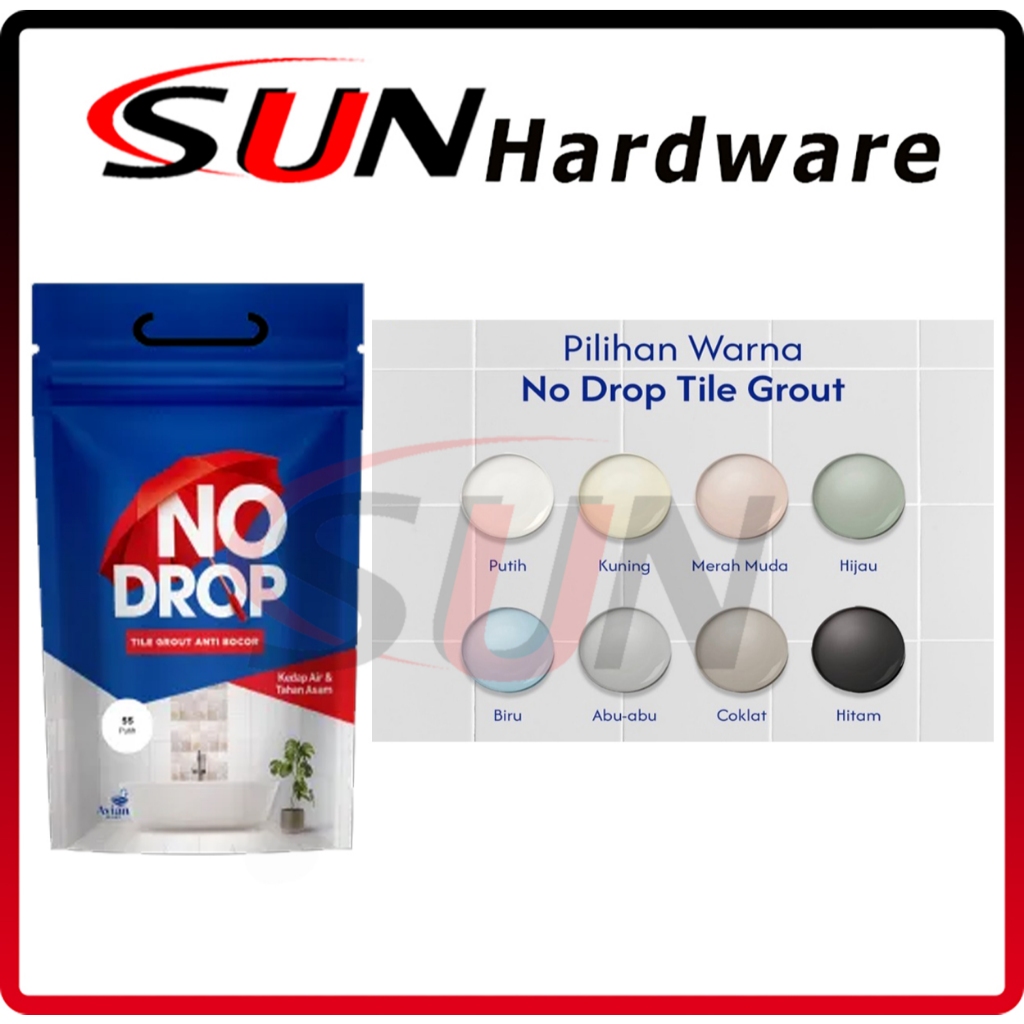 Jual Semen Nat Oker Keramik No Drop 1 Kg Tile Grout Tahan Cairan Asam ...