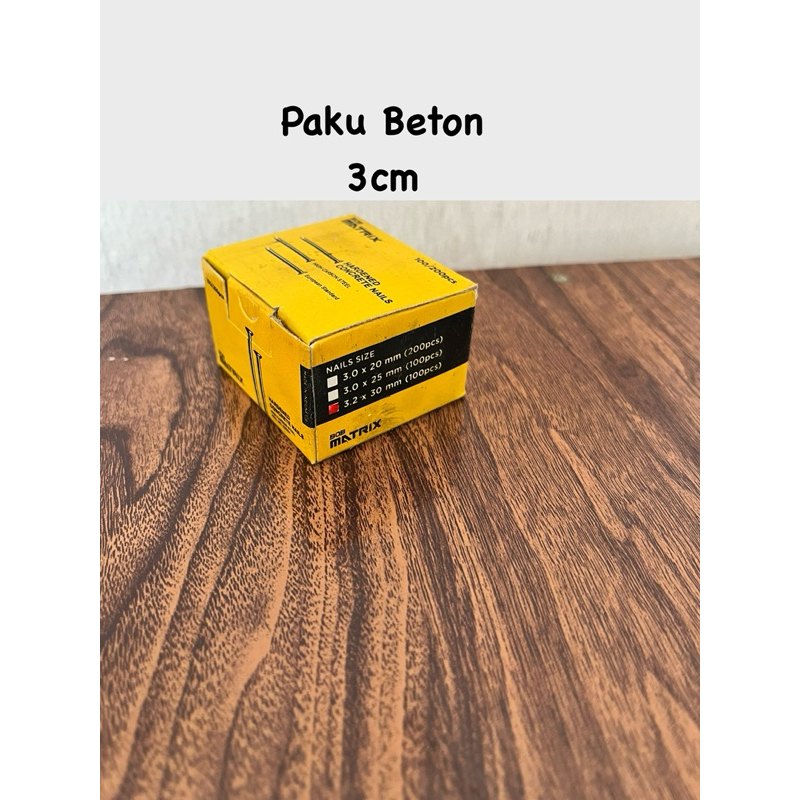 Jual Paku Beton 3 cm Paku Baja 3cm | Shopee Indonesia
