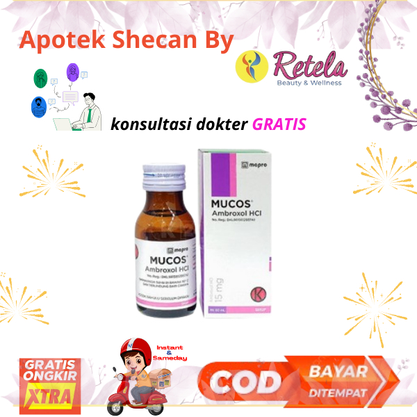 Jual MUCOS 15MG SYRUP 60ML | Shopee Indonesia