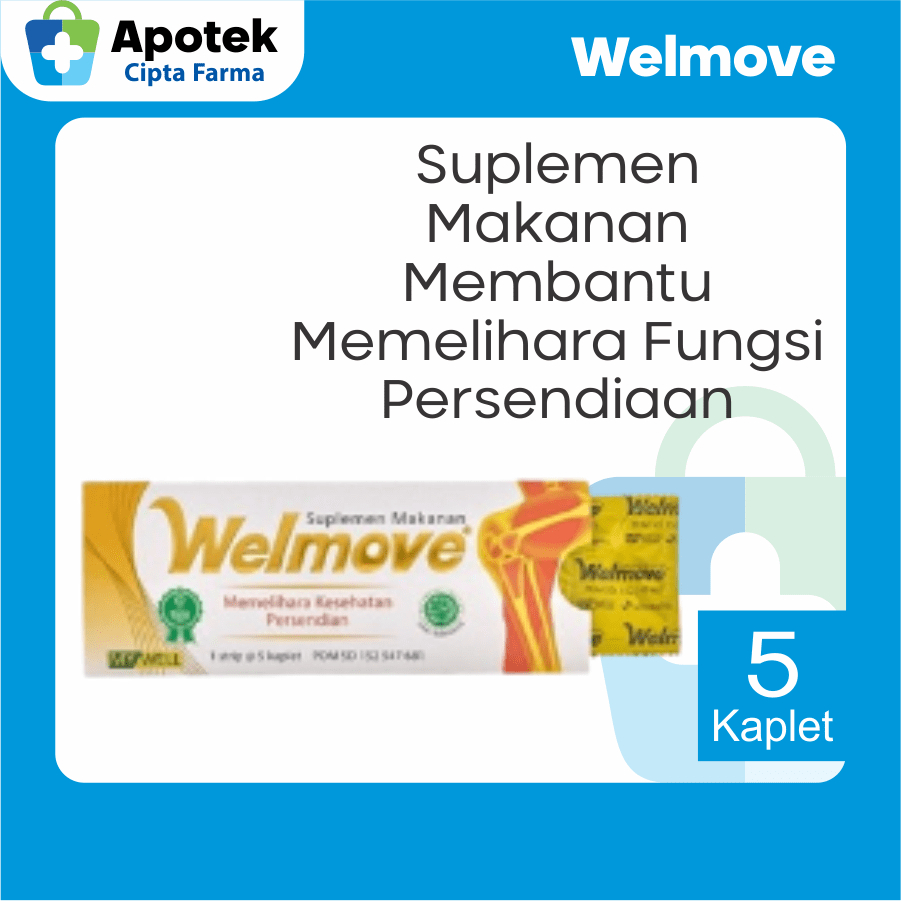 Jual Welmove Wellmove Vitamin Sendi Suplemen Sendi Glucosamin ...