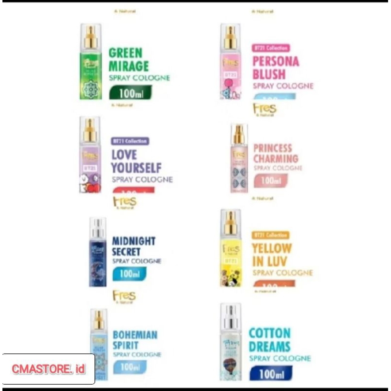 Jual FRESH & NATURAL PARFUM 100ML//PARFUM FRESH HIJAB 100ML//PARFUM ...