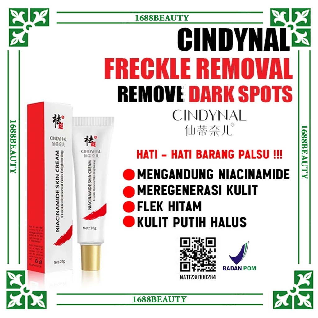 Jual BPOM APPROVE Salep Flek Hitam CINDYNAL Cream Pemutih Penghilang Flek Bintik Hitam Dan ...