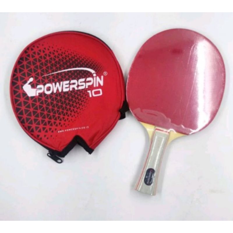 Jual Bat Pingpong / Bat Tenis Meja Power spin 10 bonus Cover Kepala | Shopee Indonesia
