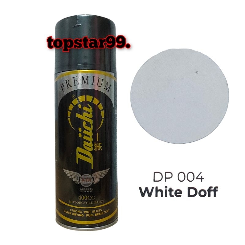 Jual Pilok Cat Daiichi Premium Putih Dof White Doff 004 400cc | Shopee ...