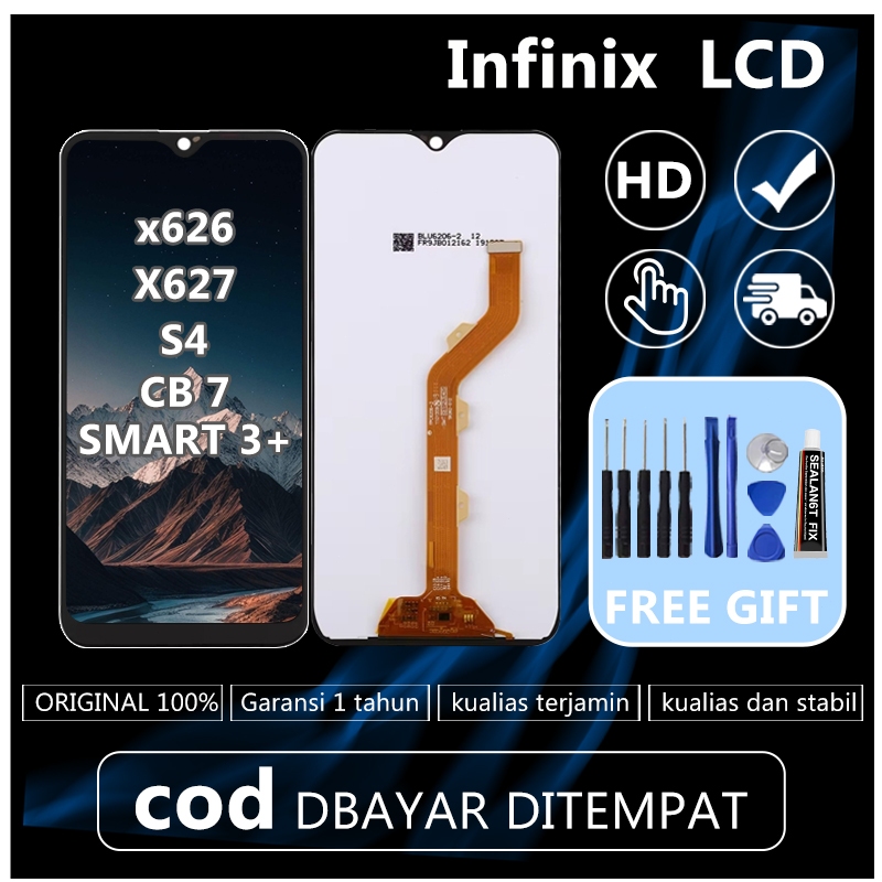 Jual 100% ORIGINAL LCD INFINIX X626/X627/S4/CB 7/SMART 3+ / TOUCHSCREEN FULLSET /HD ORIGINAL ...