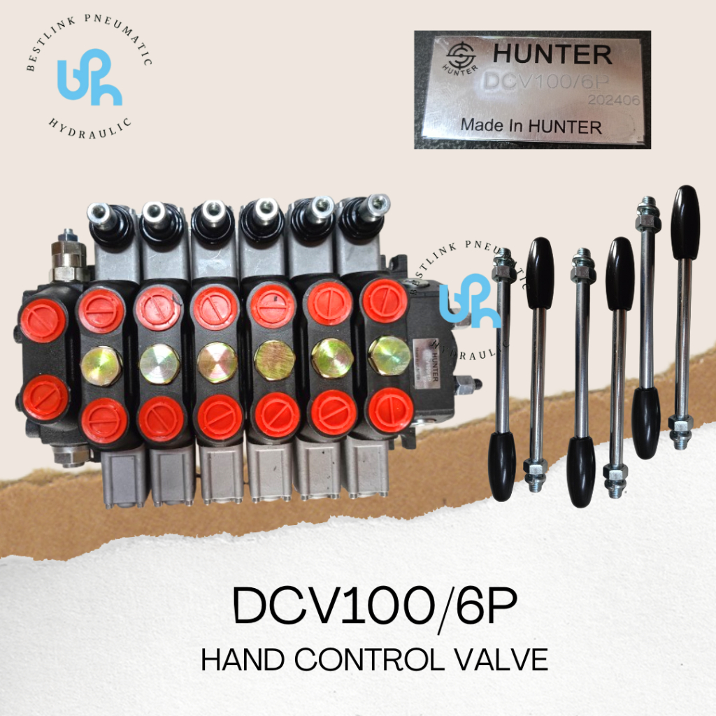 Jual HUNTER DCV100/6P HAND CONTROL VALVE / DCV100 6P / DCV100-6P ...