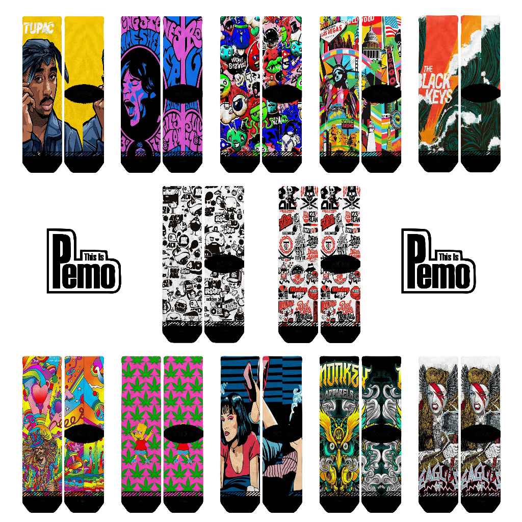 Jual THIS IS PEMO - Kaos Kaki Full Print Dewasa // Katalog #038 ...