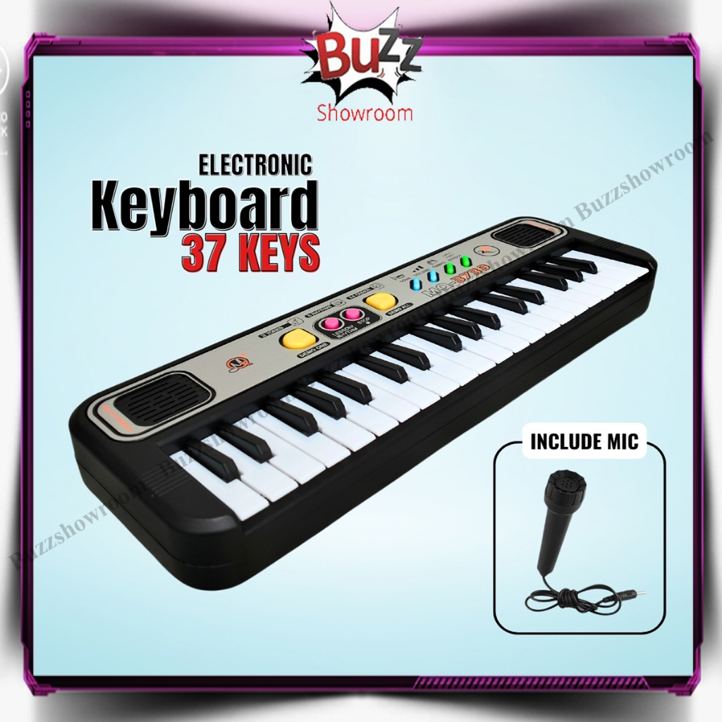 Jual Electronic Keyboard 37 Keys Mainan Anak Edukasi Piano Mic Key ...
