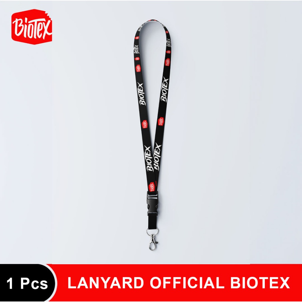 Jual Lanyard Official Biotex / Tali ID Card | Shopee Indonesia