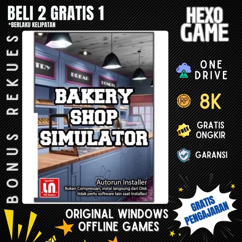 Jual Bakery Shop Simulator - PC Game Sim - LINK DOWNLOAD - GAME LAPTOP ...