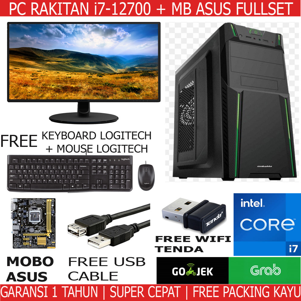 Jual PAKET PC/KOMPUTER RAKITAN KANTOR/LIVE INTEL i7-12700 ALDER LAKE ...
