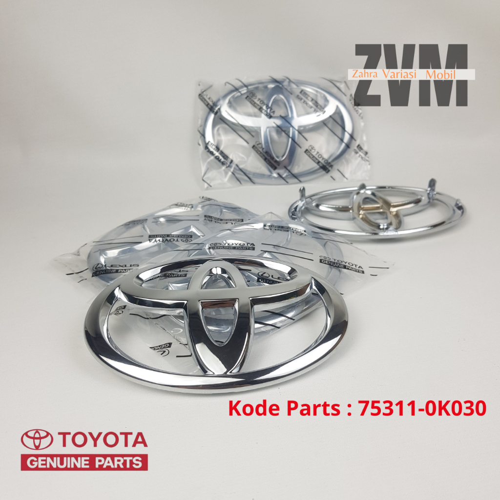 Jual Toyota Emblem Logo Depan Original Toyota Innova Dan Avanza 2012 ...