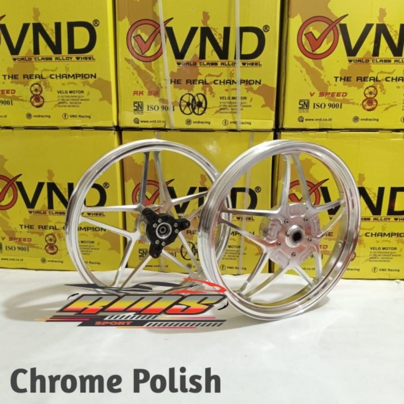 Jual VELG PELEK VELEK VND V SPEED GEN 2 RING 17 UK 160*17 185*17 AEEOX OLD / AEROX NEW / NMAX ...