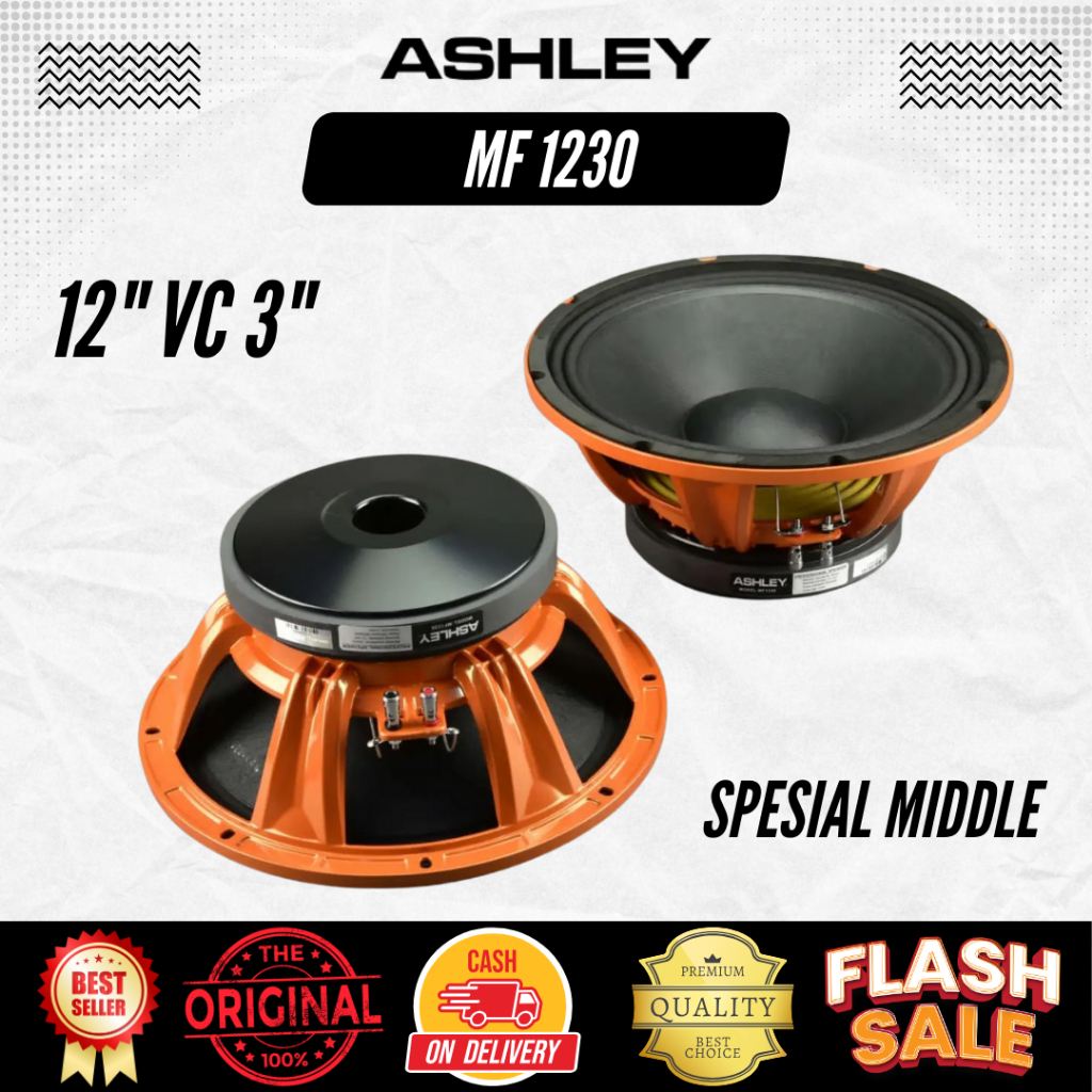 Jual Speaker 12 Inchi Ashley MF1230 Vc 3Inchi | Shopee Indonesia