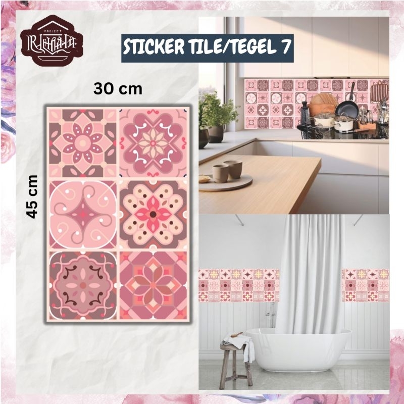 Jual ART.PROJECT STICKER TEGAL/STICKER DINDING/STICKER KERAMIK/STICKER ...