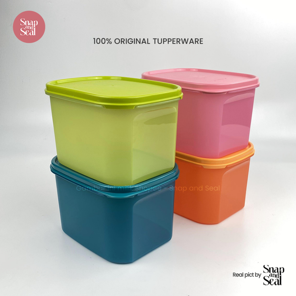 Jual Mini Rectangular Tupperware 1.9 Liter | Shopee Indonesia