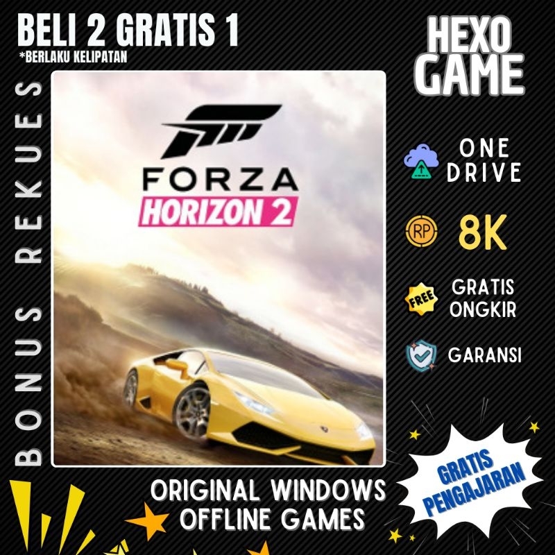 Jual FORZA HORIZON 2 - GAME PC - GAME LAPTOP - LINK DOWNLOAD | Shopee ...