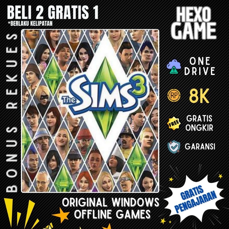 Jual THE SIMS 3 ALL DLC - GAME PC - GAME LAPTOP - LINK DOWNLOAD ...