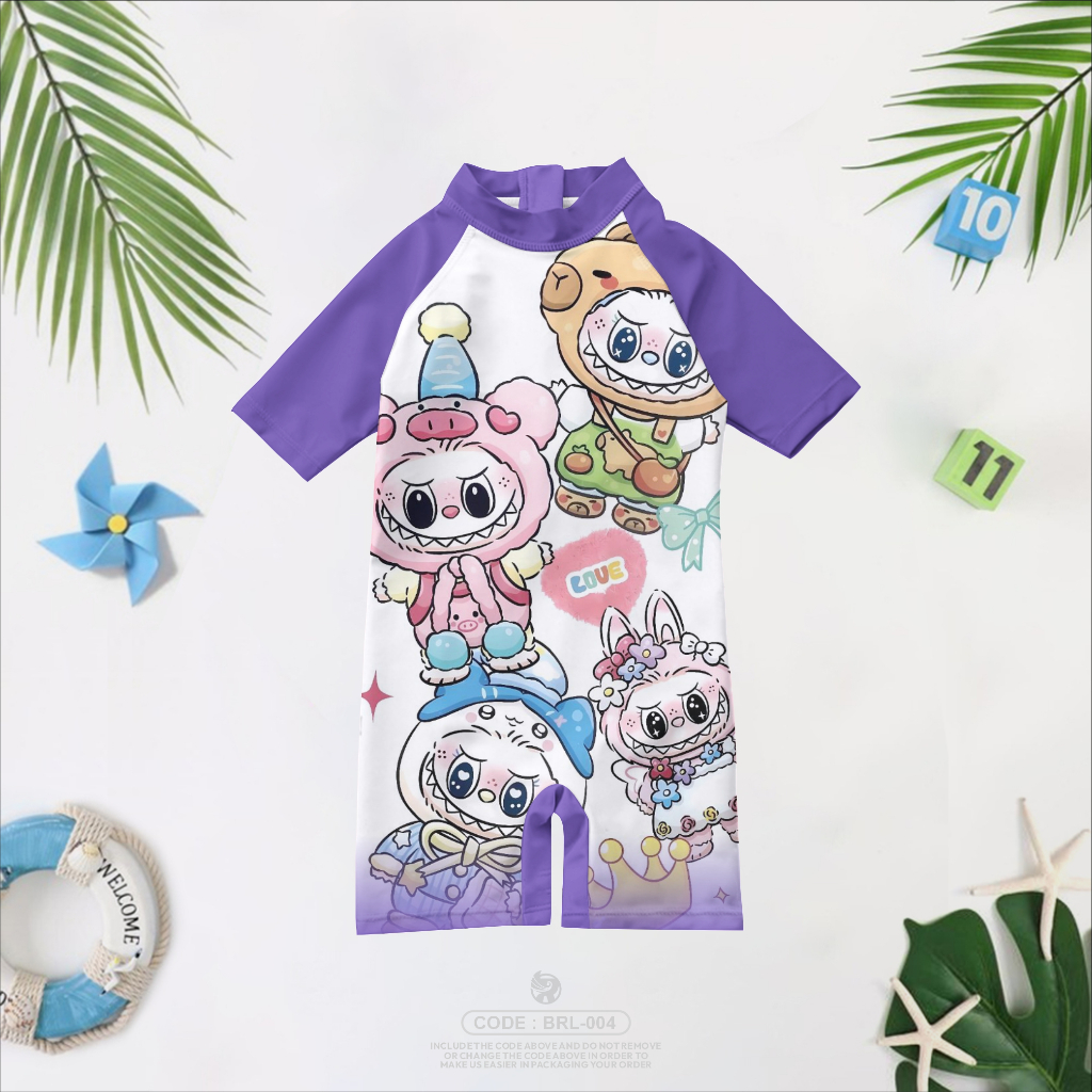 Jual Baju Renang Anak Motif Terbaru Labubu Lucu | Shopee Indonesia
