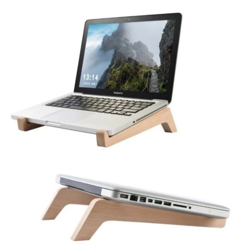 Jual Astur Stand Holder / Tatakan Laptop Kayu / Alas Laptop Kayu Solid ...