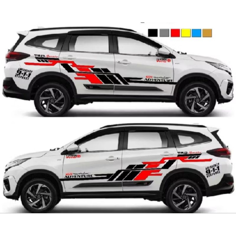 Jual STICKER MOBIL AVANZA INNOVA TERIOS CUTTING STIKER MOBIL TERBARU ...