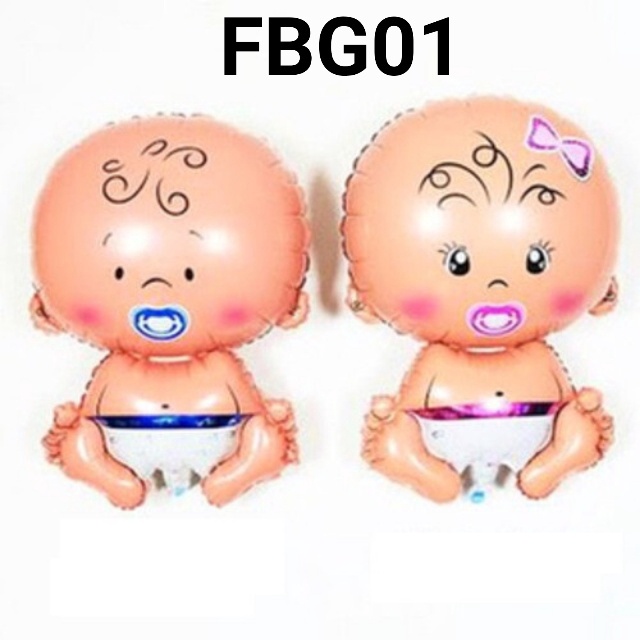 Jual Promo Pengguna Baru Balon foil baby shower bayi manyue boy girl ...