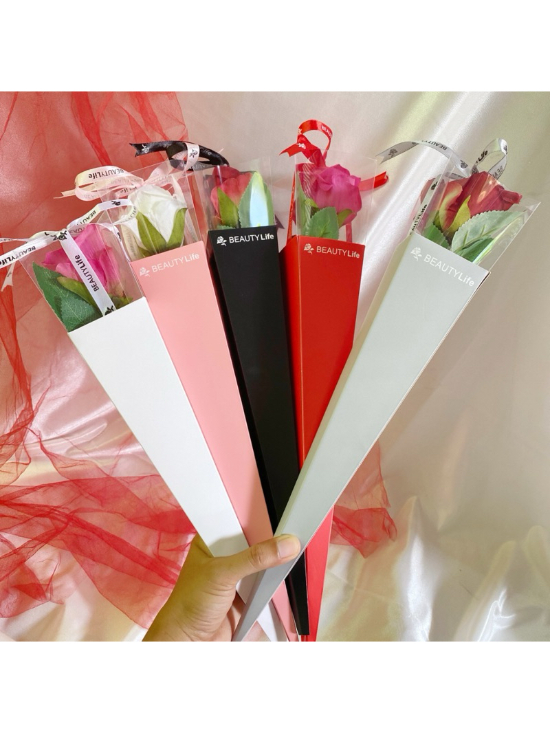 Jual Bunga Mawar Tangkai Box Gift Wisuda, Valentine, Ultah | Shopee ...