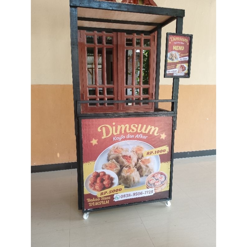 Jual Gerobak Lipat Atap | Booth Portable Atap Murah | Shopee Indonesia