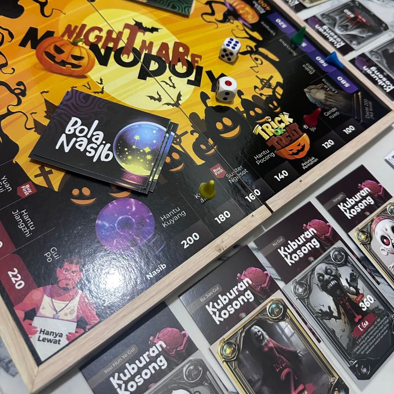 Jual [COD] Monopoly Nightrame Tema Misteri Game Board Monopoli ...