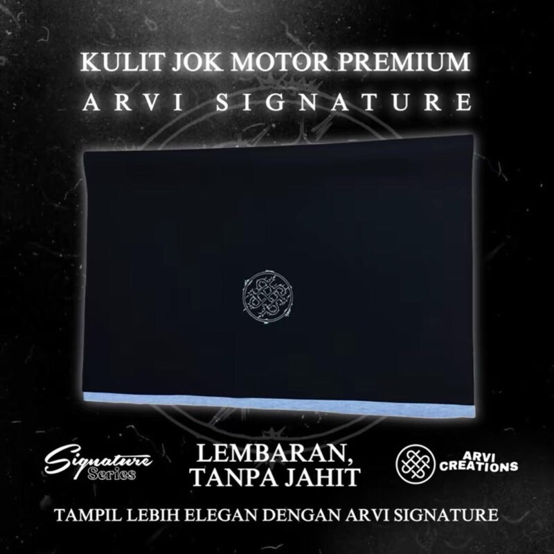 Jual Kulit Jok motor Premium Arvi Signature edition texture halus ...