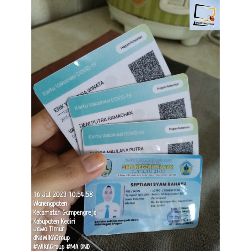 Jual KARTU ID CARD CUSTOM | Shopee Indonesia
