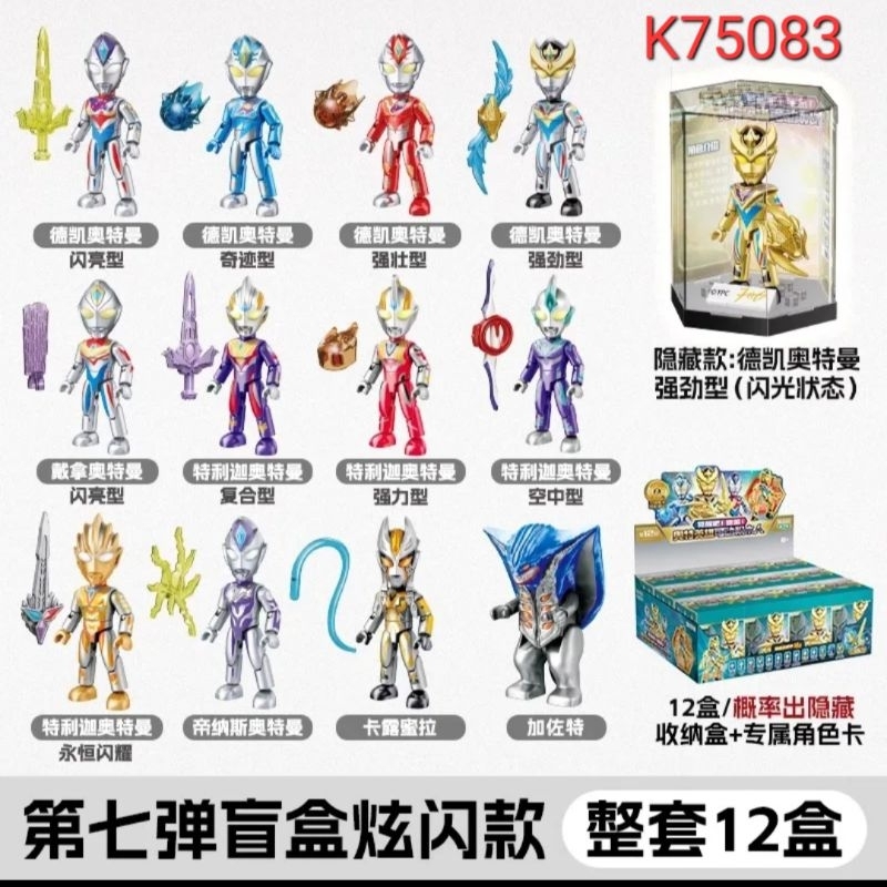 Jual Keeppley Ultraman: Flashy Model 7th Awaken! Dekai! Ultraman Hero ...