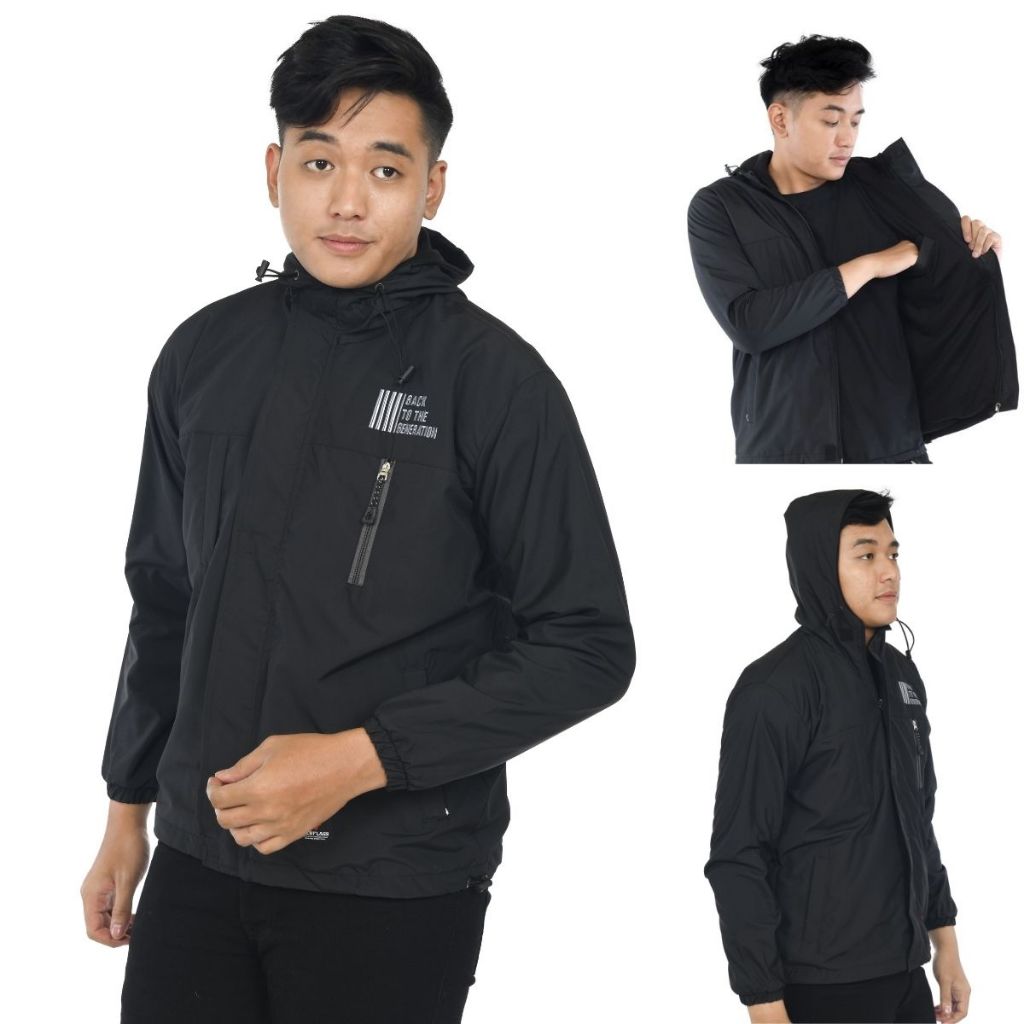 Jual JAKET PRIA PARASUT TASLAN BACK THE GENERATION TERSEDIA 5 VARIAN ...