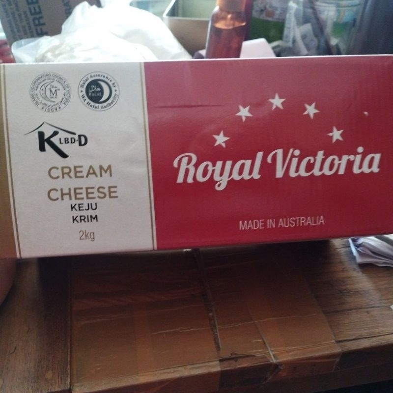 Jual cream cheese royal victoria 2kg | Shopee Indonesia