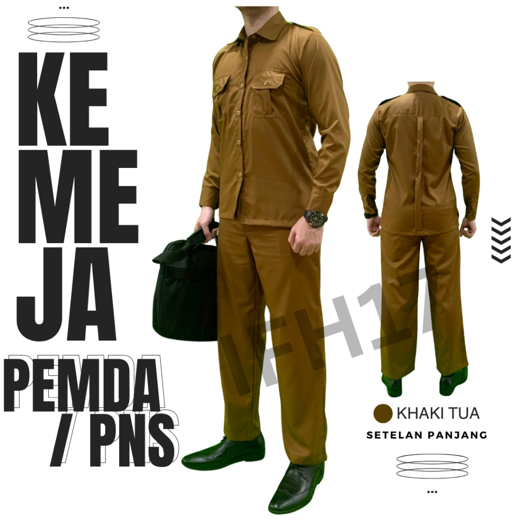 Jual Seragam Pns Seragam Pemda Pemda Pria Baju Pegawai Negeri Seragam Asn Baju Guru Baju