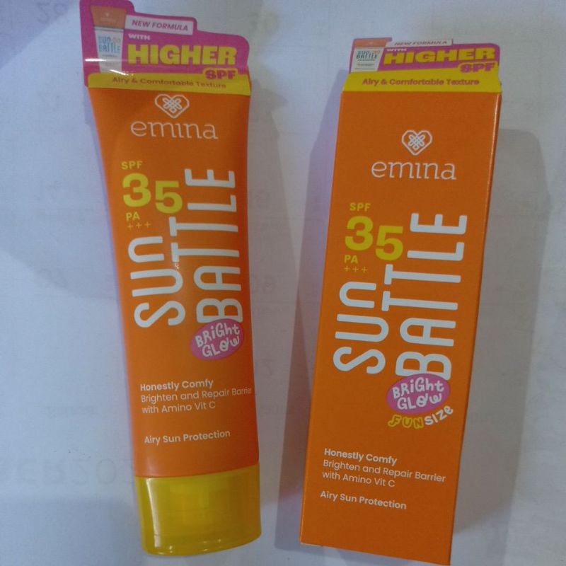 Jual Emina Sun Protection SPF 35 ukuran 20 ml / 50 ml | Shopee Indonesia