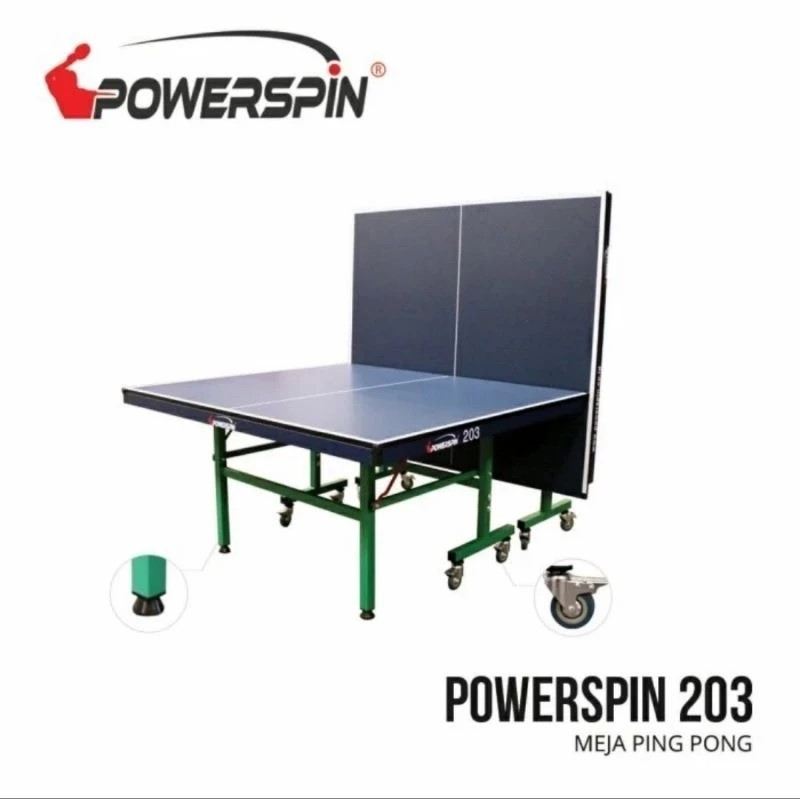 Jual Meja Pingpong Tenis Meja POWERSPIN / POWER SPIN 203 18mm Original | Shopee Indonesia