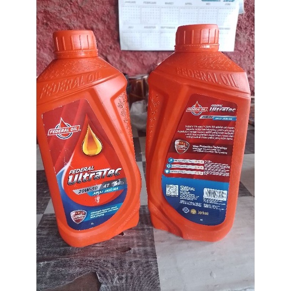 Jual Oli Federal 1 Liter Terlengkap & Harga Terbaru Juni 2026 | Shopee ...
