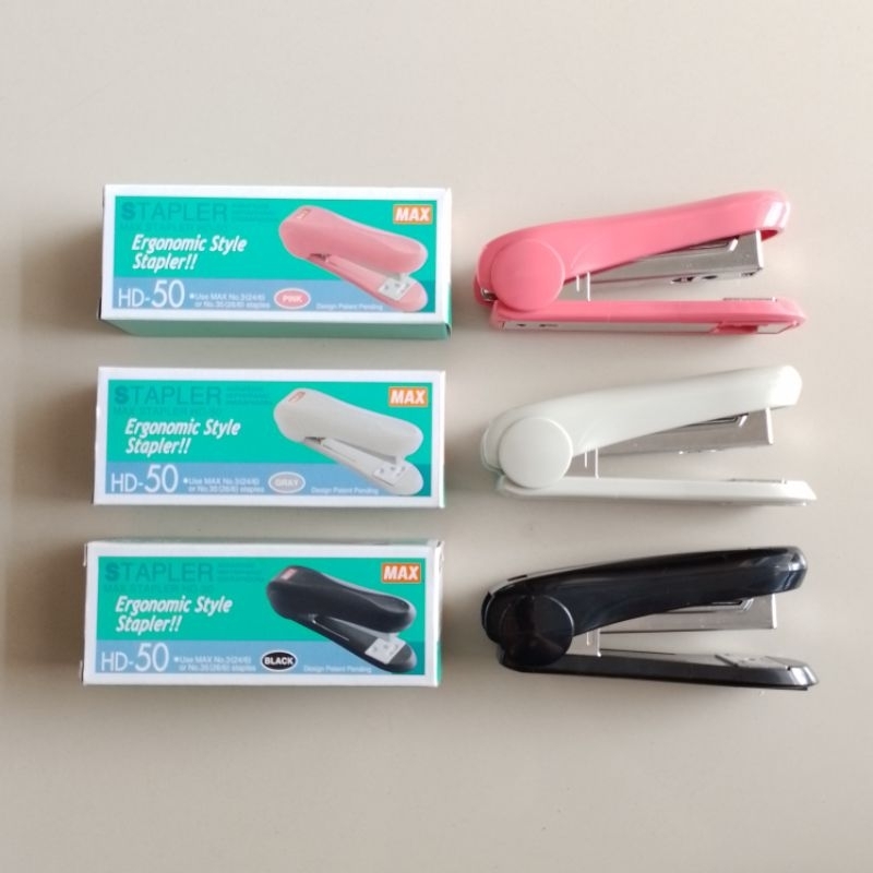 Jual Mesin Staples Stapler MAX HD-50 ( Pcs ) [ Original ] | Shopee ...