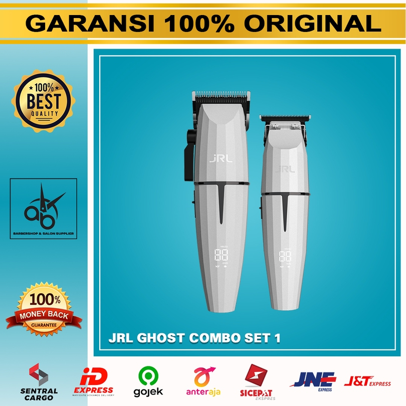 Jual JRL GHOST KIT 1 Professional Clipper And Trimmer 2020C-B 2020T-B ...