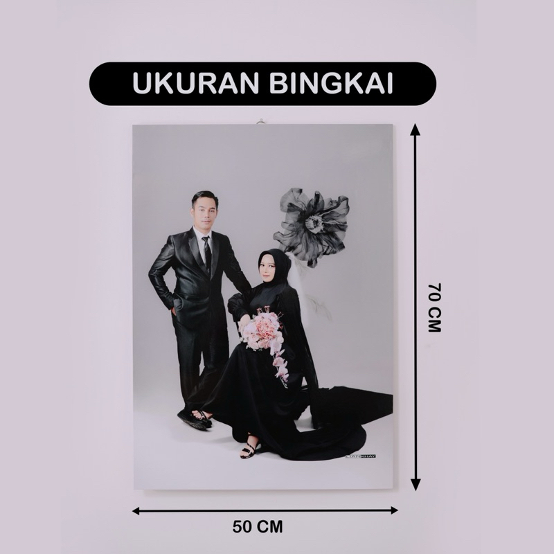 Jual Cetak Foto Bingkai Full Blok Ukuran 50 x 70 cm | Shopee Indonesia