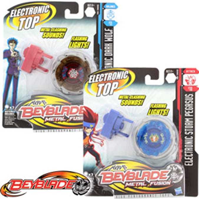 Jual Mainan Beyblade Launcher Hasbro Electronic Top Metal Fusion ...