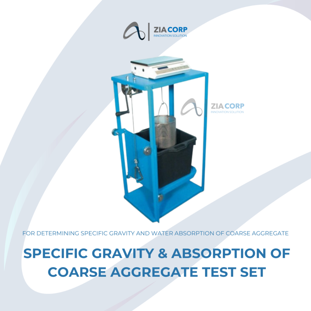 Jual SPECIFIC GRAVITY & ABSORPTION OF COARSE AGGREGATE TEST SET ZIA ...